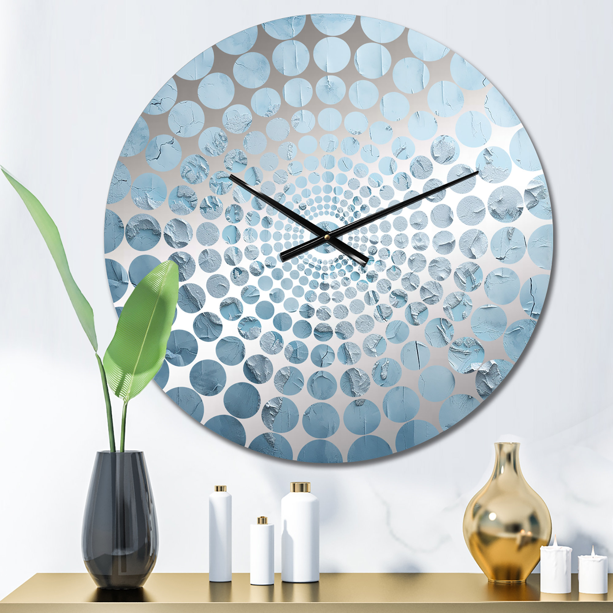 East Urban Home Erdek - World Map Wall Clock | Wayfair