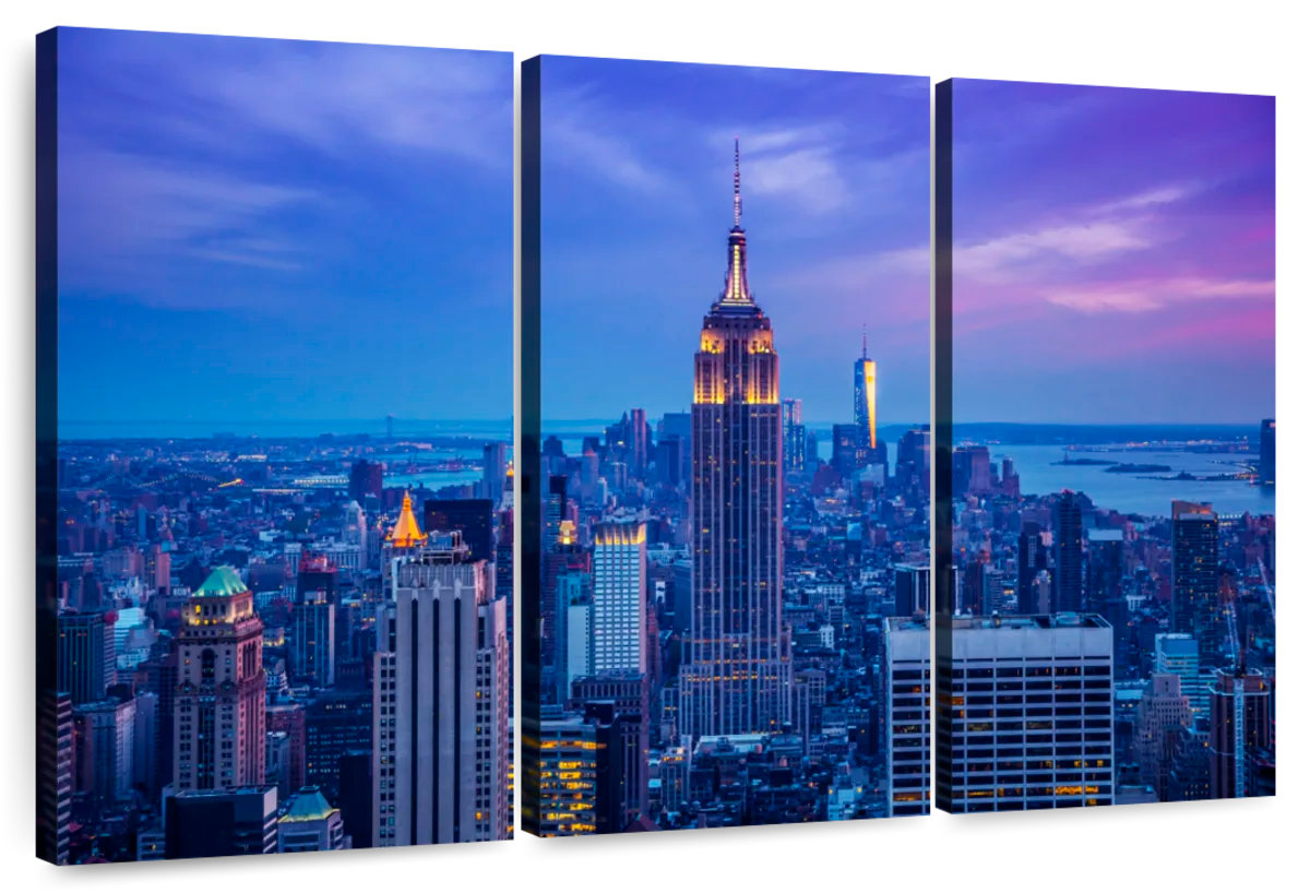 Ebern Designs Lilie Dusky Empire State Building - Wayfair Canada