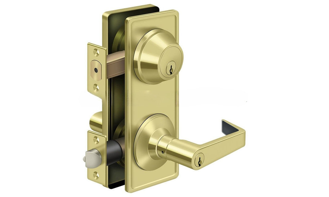 Deltana CL300ILC-3 Intercon. Lock GR2, Entry w/ Claredon Lever in ...