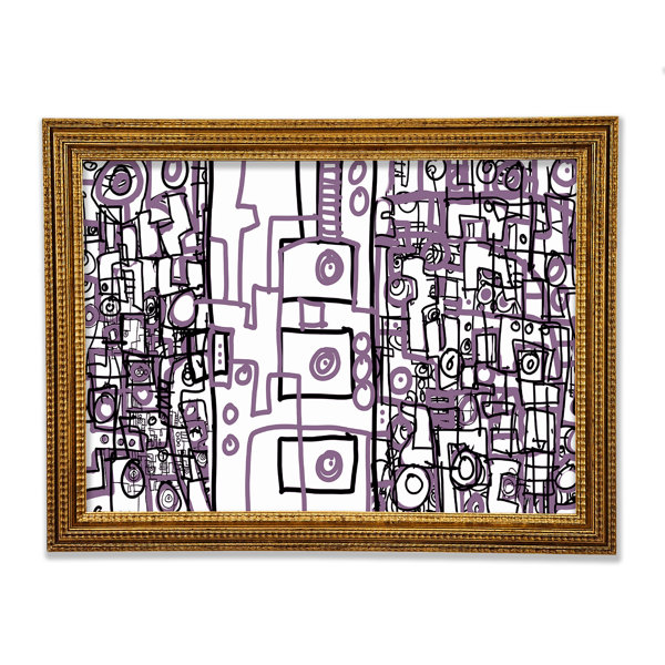 Bright Star Perplexity Lilac - Print | Wayfair.co.uk