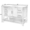 Butler Reece 48 in. W Quartz Top Single Sink Bathroom Vanity | Perigold