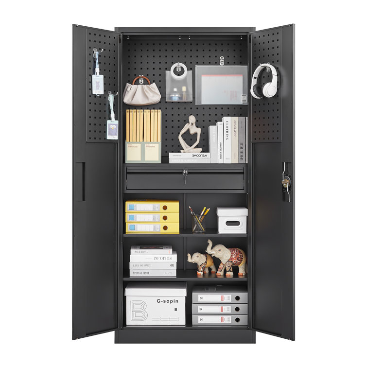WFX Utility™ Steel Single Storage Cabinet ( 70.87'' H x 31.5'' W x 15. ...