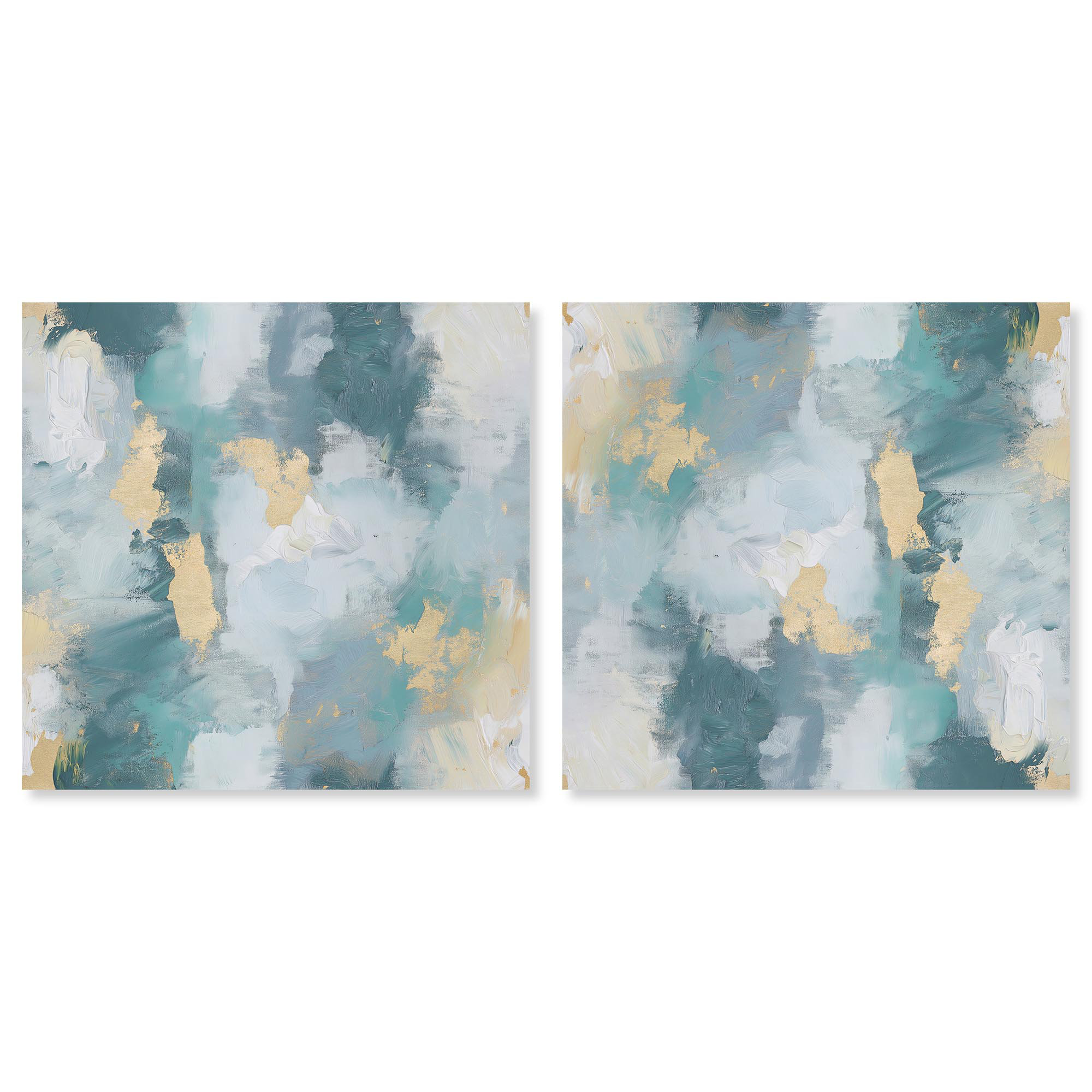 Art Remedy Layers of Air Set Canvas Modern Abstracts by Art Remedy ...