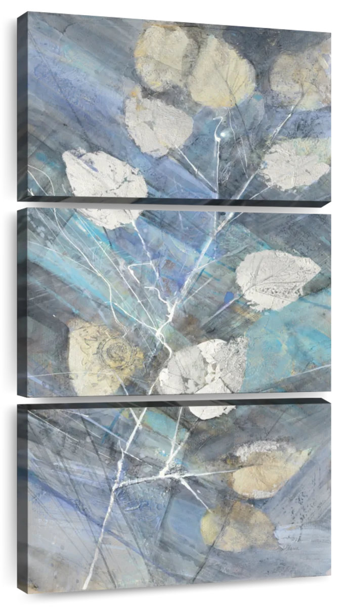 Winston Porter Silver Leaves II | Wayfair