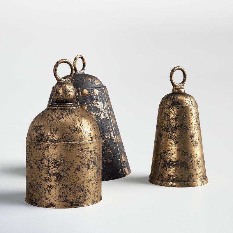 Lark Manor™ Anyanka Bells 3 Piece Set & Reviews | Wayfair