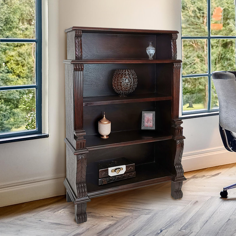 Astoria Grand Johnson 54" H x 36" W Standard Bookcase & Reviews | Wayfair