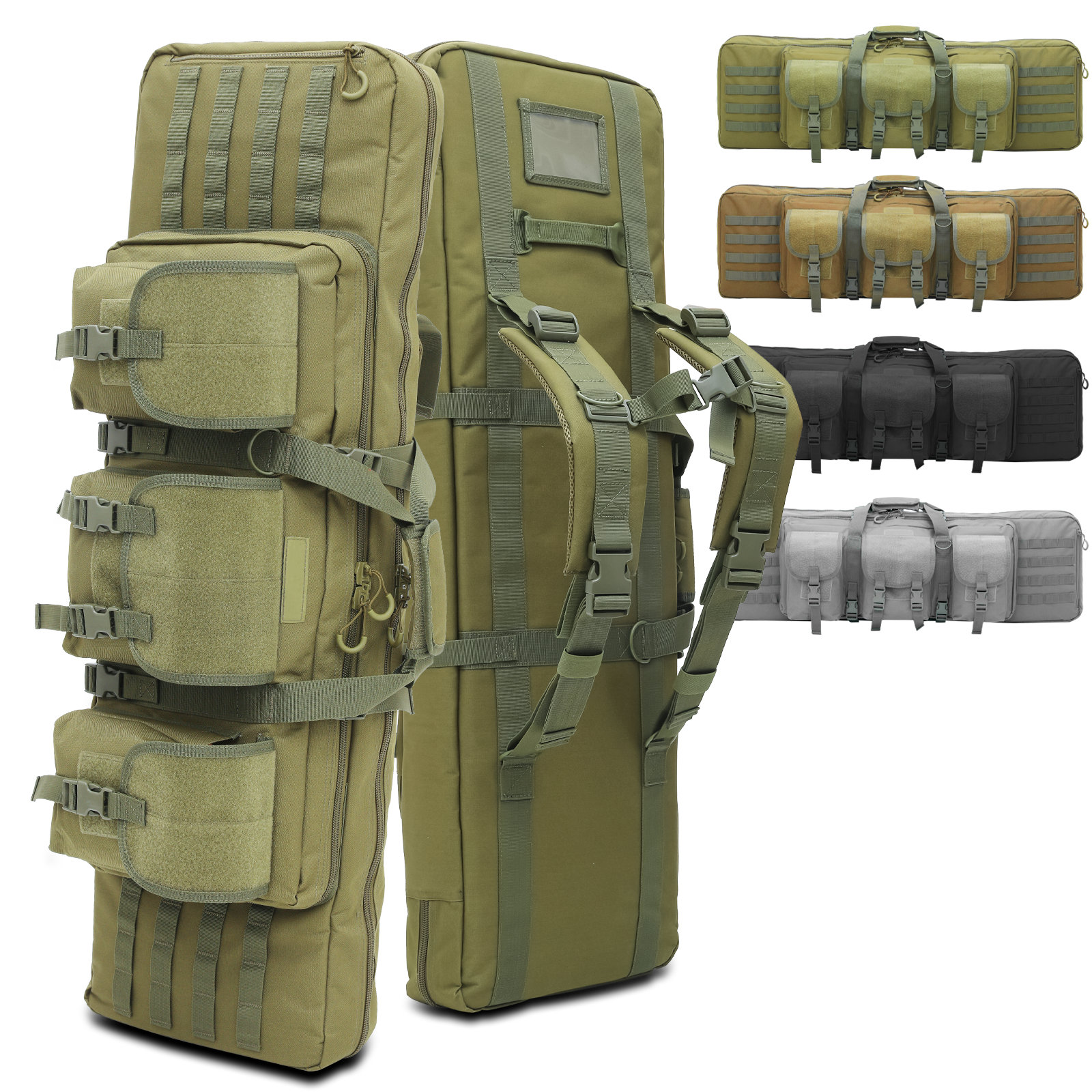 Bring Home Furniture Rifle Bag With Multiple Compartments Storage Bag ...