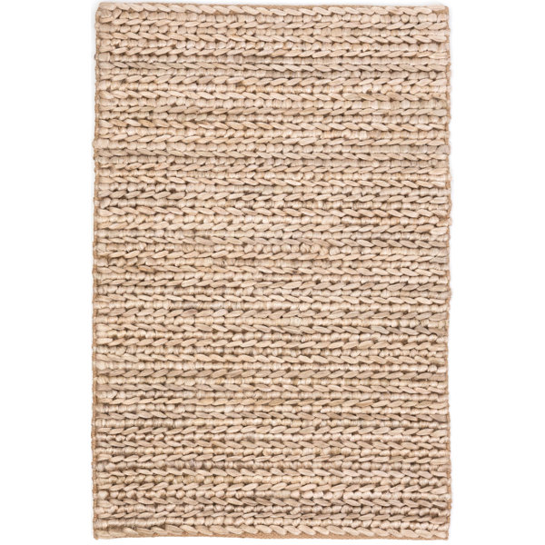Dash and Albert Rugs Jute Handwoven Bleached Oak Rug & Reviews | Wayfair