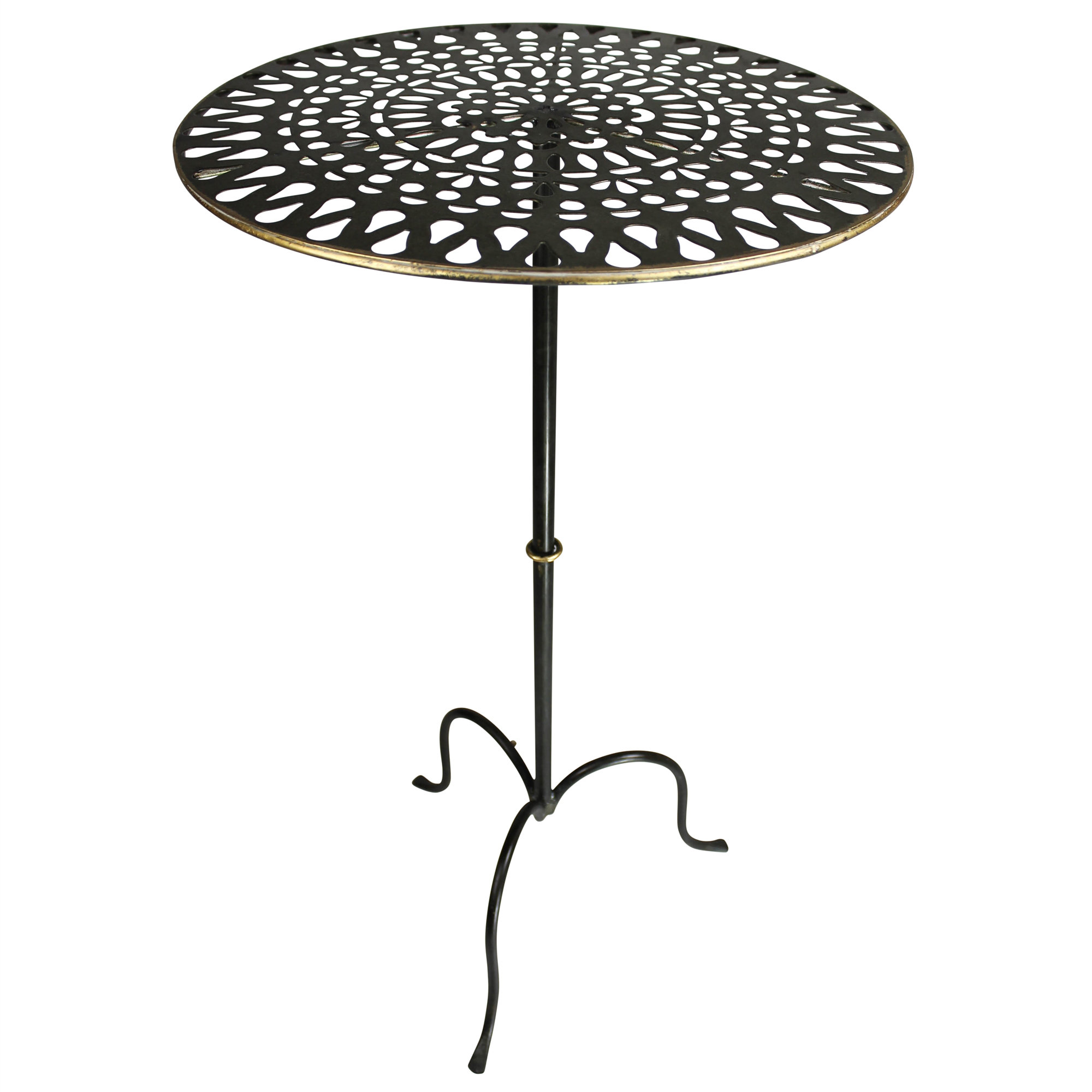 Canora Grey 30'' Tall Iron Pedestal End Table | Wayfair