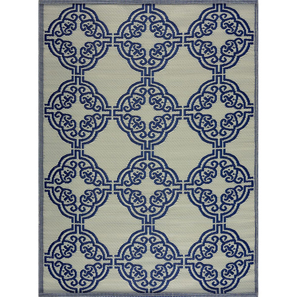 Charlton Home® Ancha Oriental Outdoor Rug | Wayfair