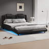 Latitude Run® Upholstered Platform Bed With Led Light | Wayfair
