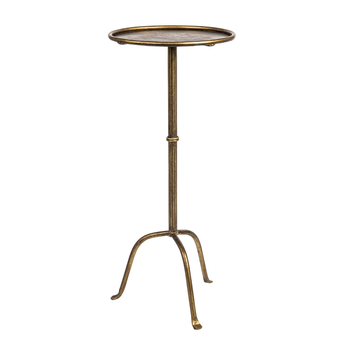 Williston Forge Kaethe Metal Pedestal End Table & Reviews | Wayfair
