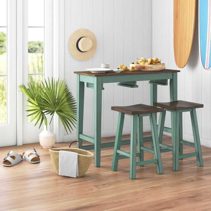Beachcrest Home Arianna 3 - Piece Dining Set & Reviews | Wayfair