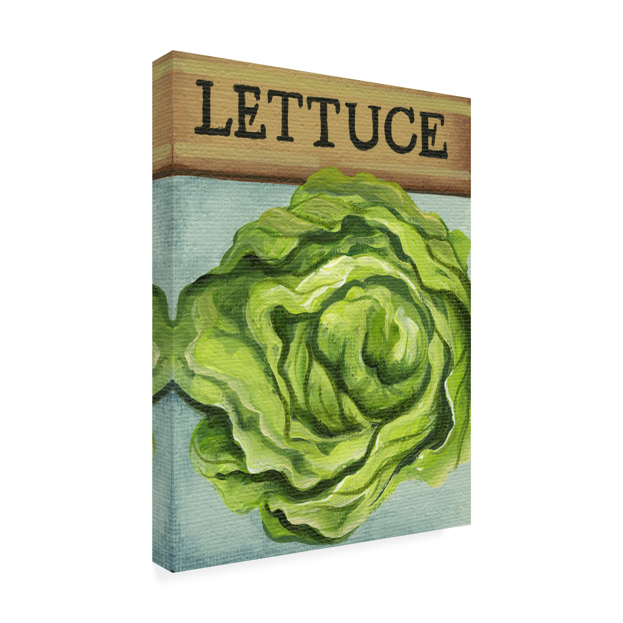August Grove® Kurtlyn Seed Packets 22 - Lettuce On Canvas by Debbi ...