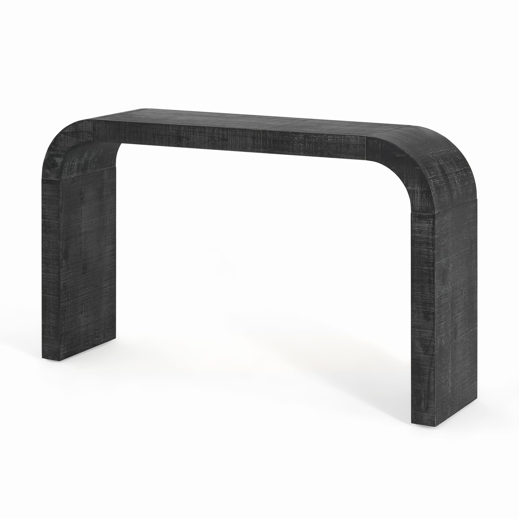 RADIANT DECOR Minimalist Console Table With Elegant Lines And Arc ...