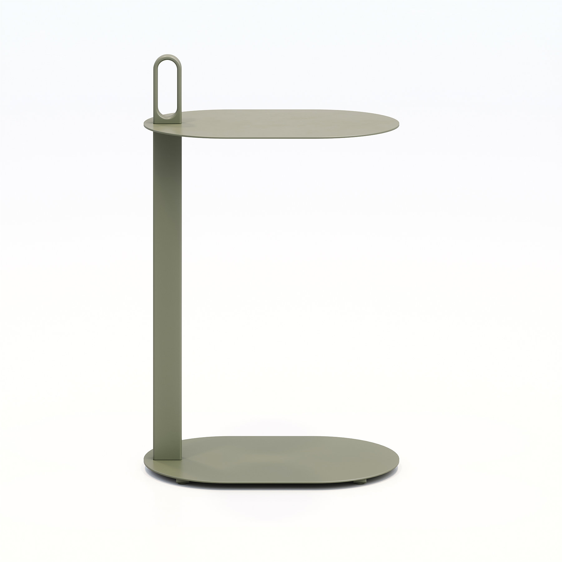 KFI Studios Alden Steel C Table End Table 29in H | Wayfair