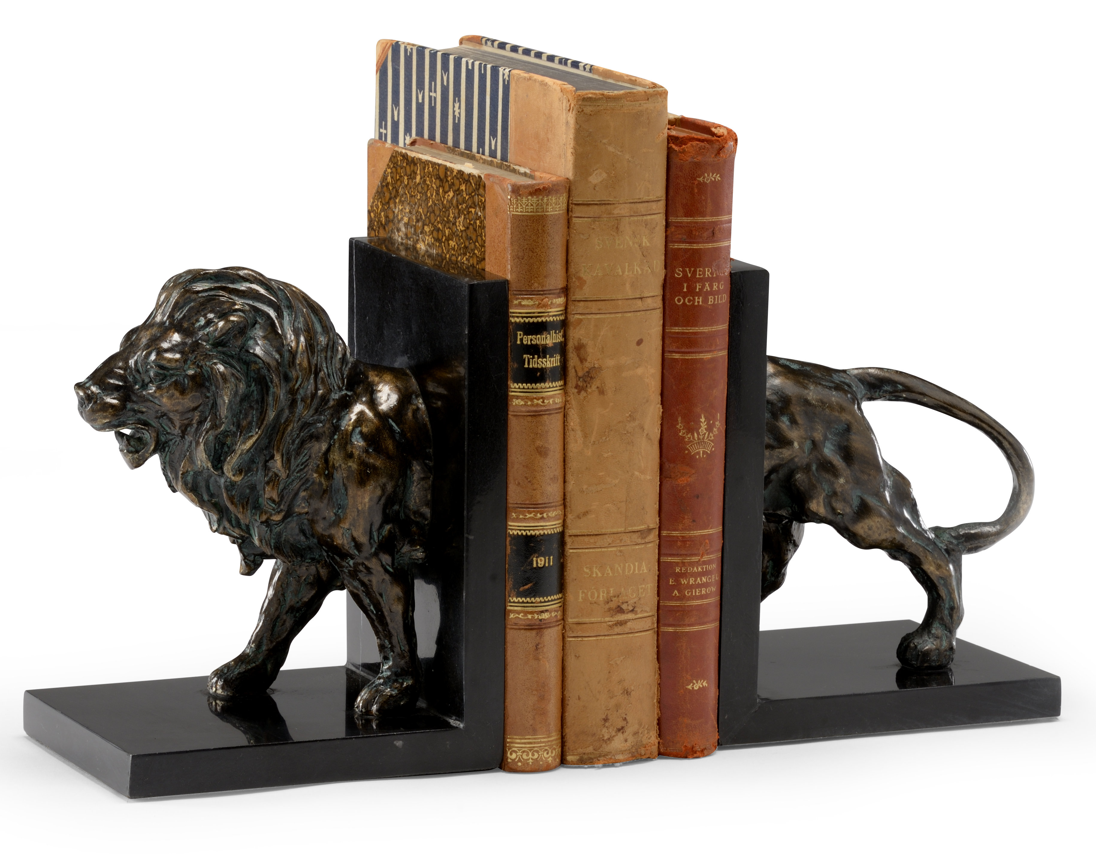 Wildwood Modern & Contemporary Cast Composite Bookends | Wayfair