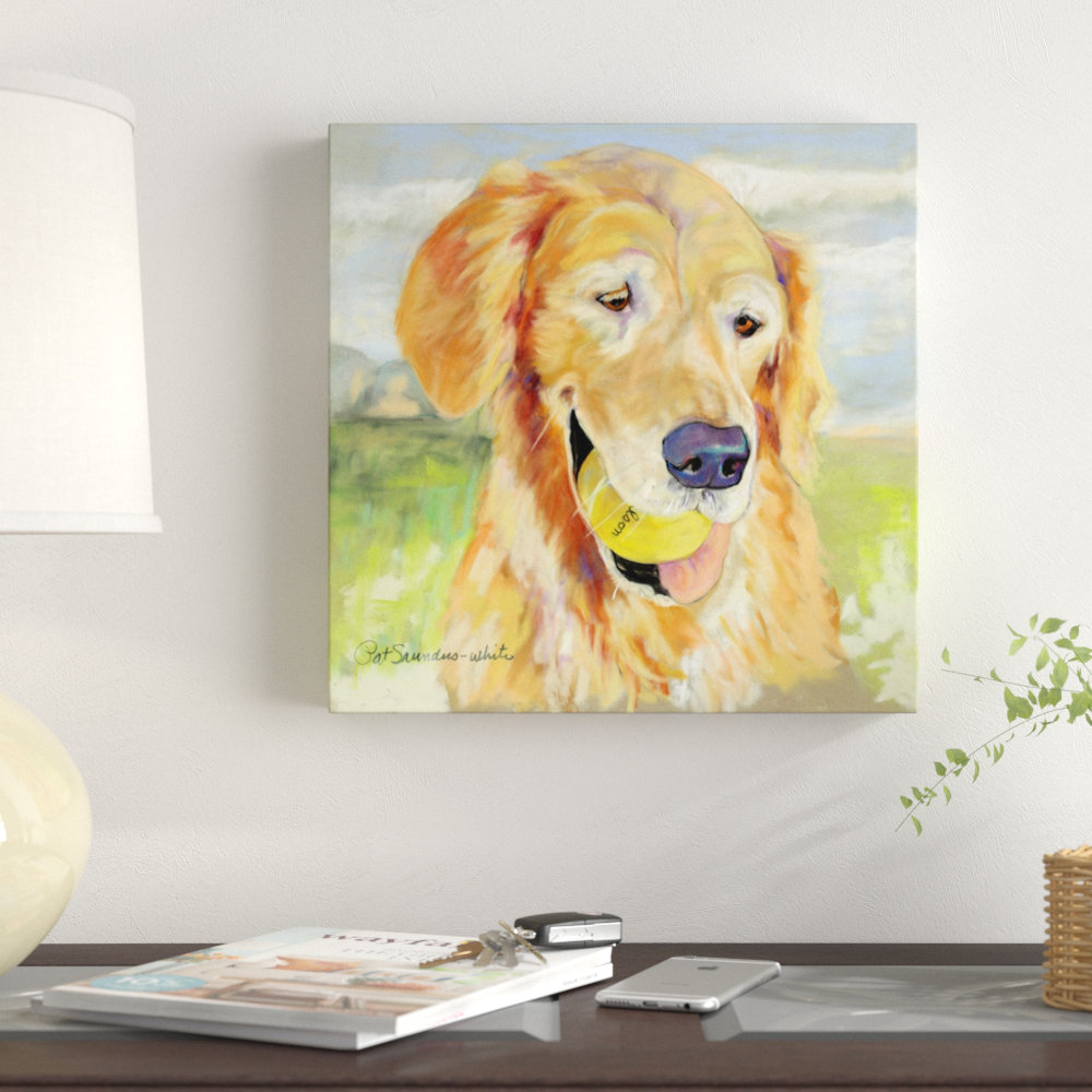 Winston Porter Gus On Canvas by Pat Saunders-White Print & Reviews ...