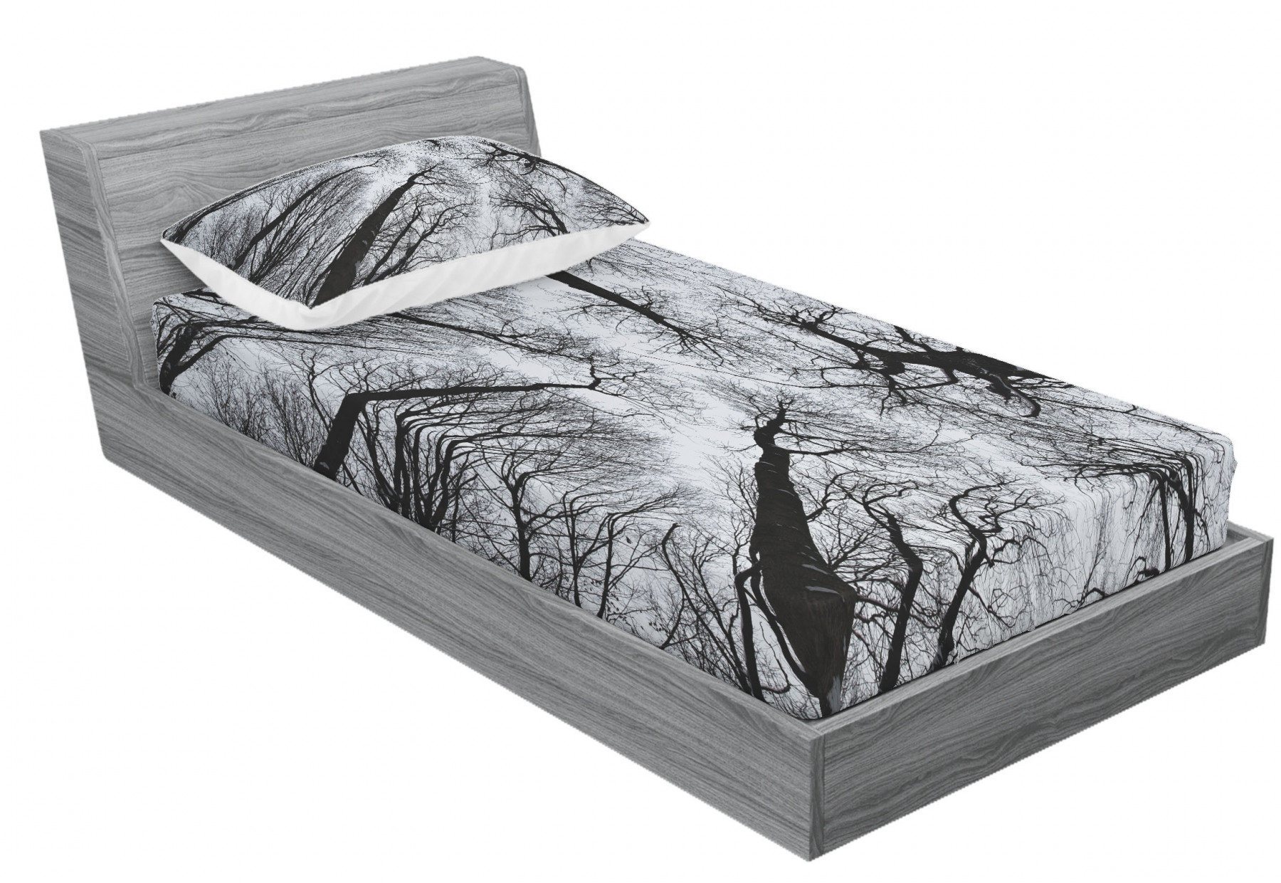 Ambesonne Forest Sheet Set | Wayfair