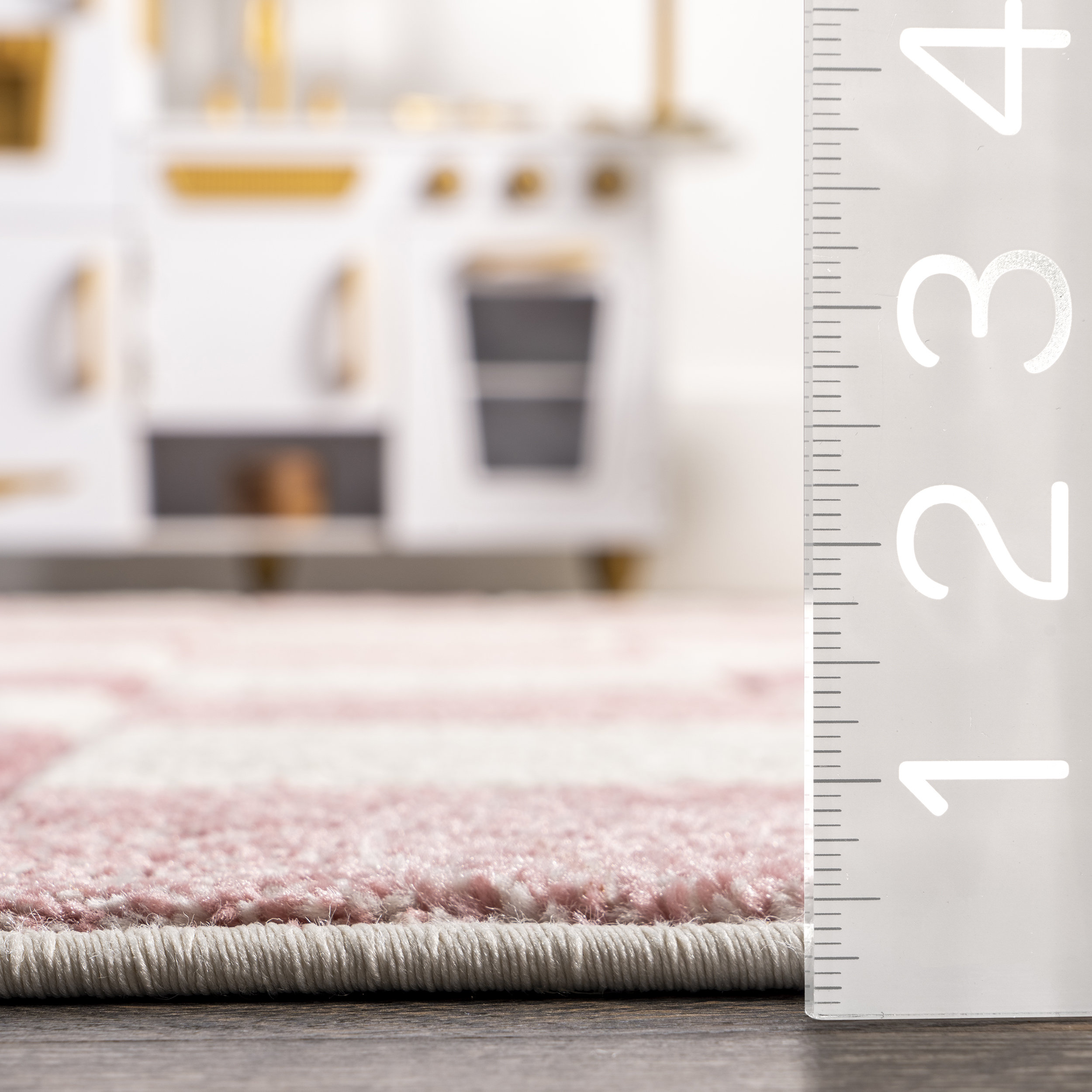 Latitude Run® Aubrey Checkered Kids Area Rug & Reviews | Wayfair