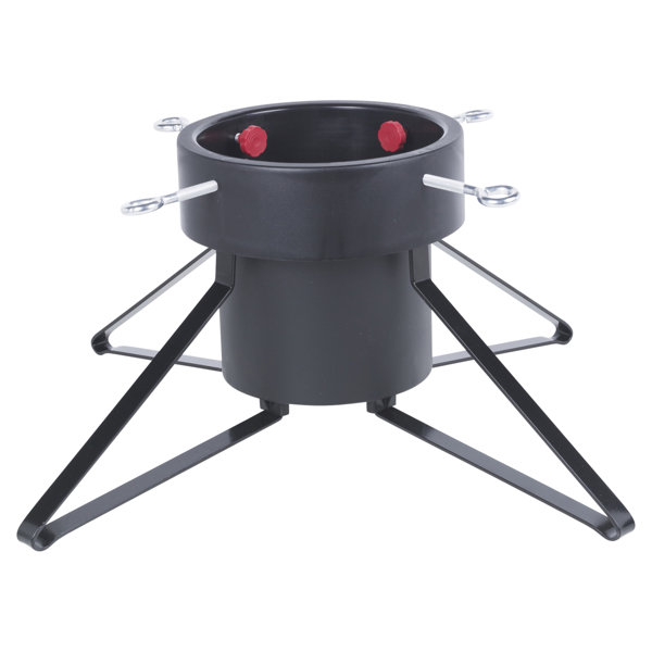 The Seasonal Aisle Resin Artificial Tree Stand For Max. Tree Height ...