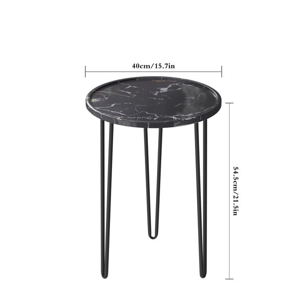 George Oliver Dier 21.5'' Tall Outdoor Modern Side Table & Reviews ...