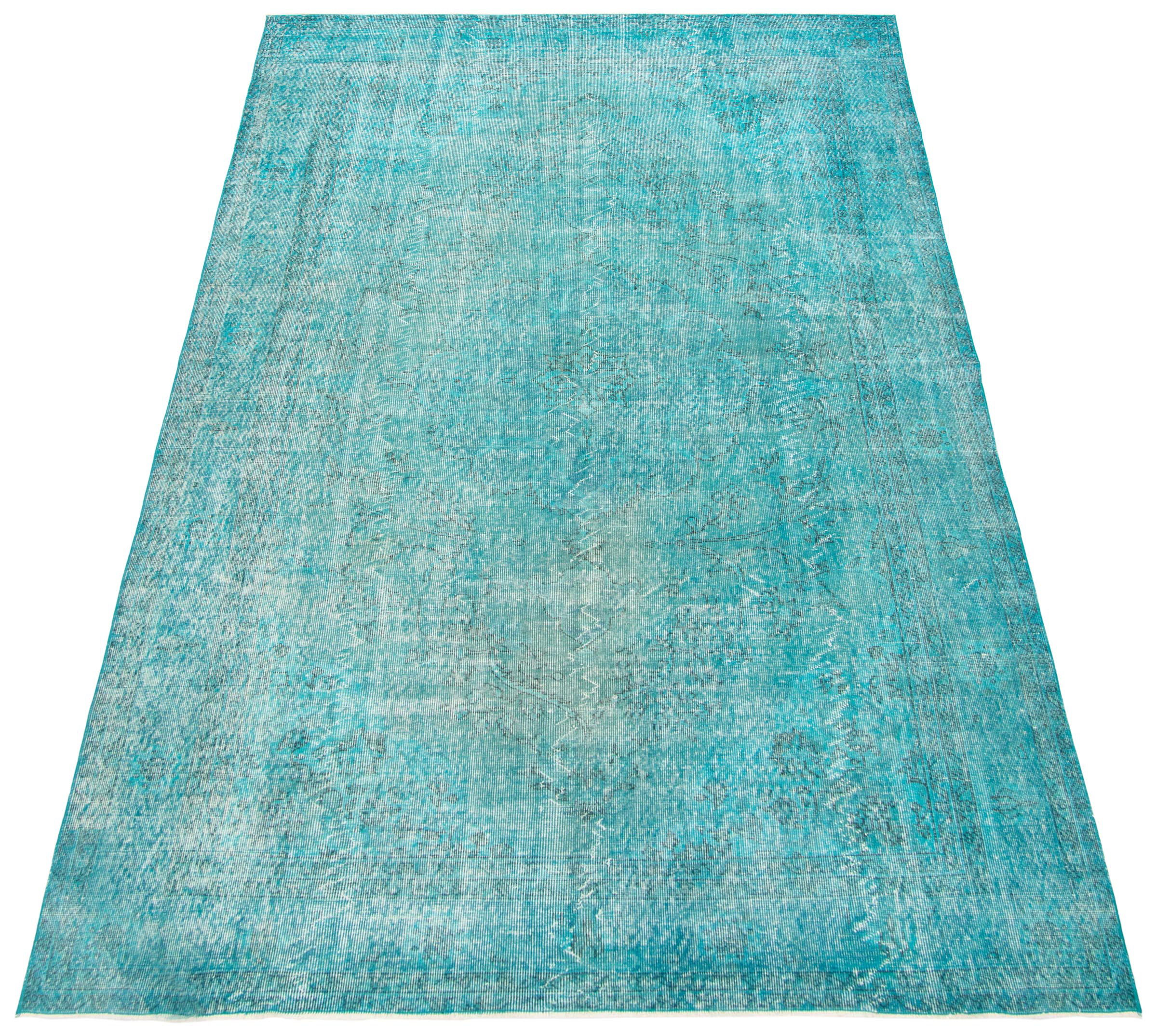 Isabelline Color Transition Turquoise Rug 6''11" X 10''3" | Wayfair