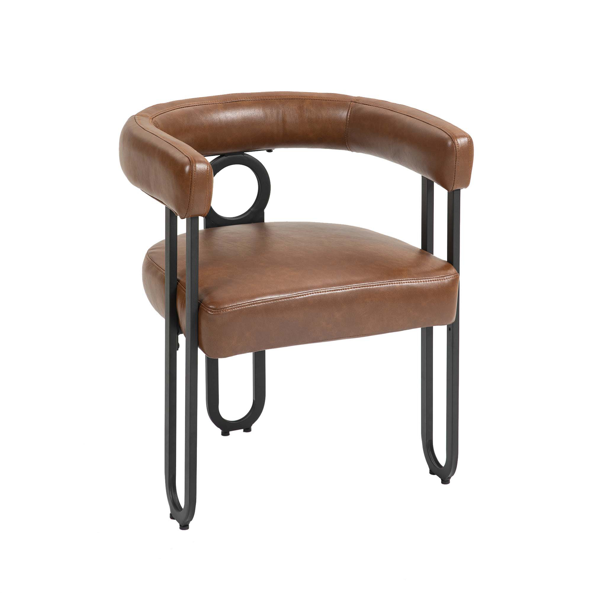 Brayden Studio® Contemporary Designed PU Fabric Upholstered Accent ...