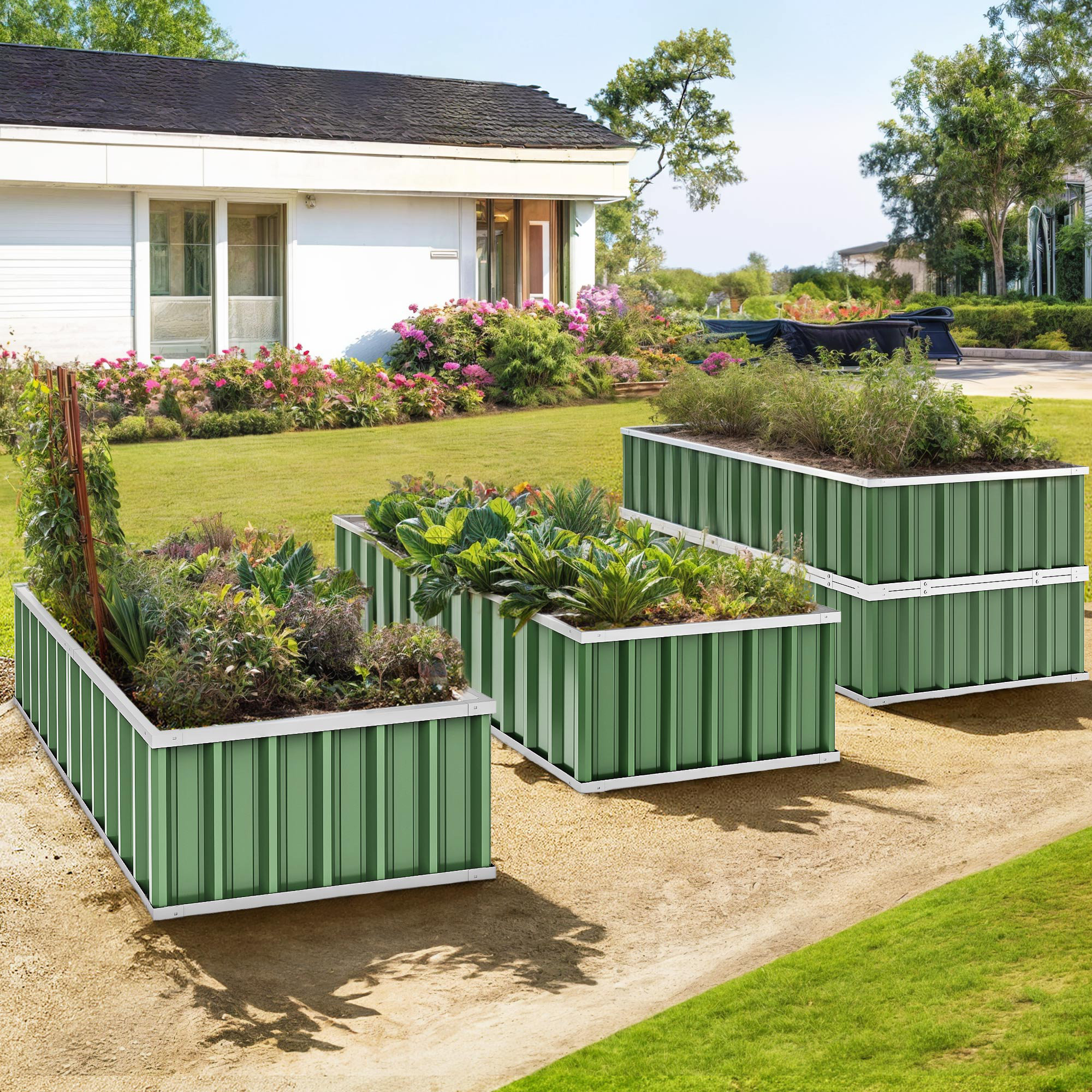 Red Barrel Studio® Jaynell Raised Garden Bed | Wayfair