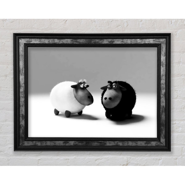 Bright Star The Black Sheep Of The Family - Single Picture Frame Art ...