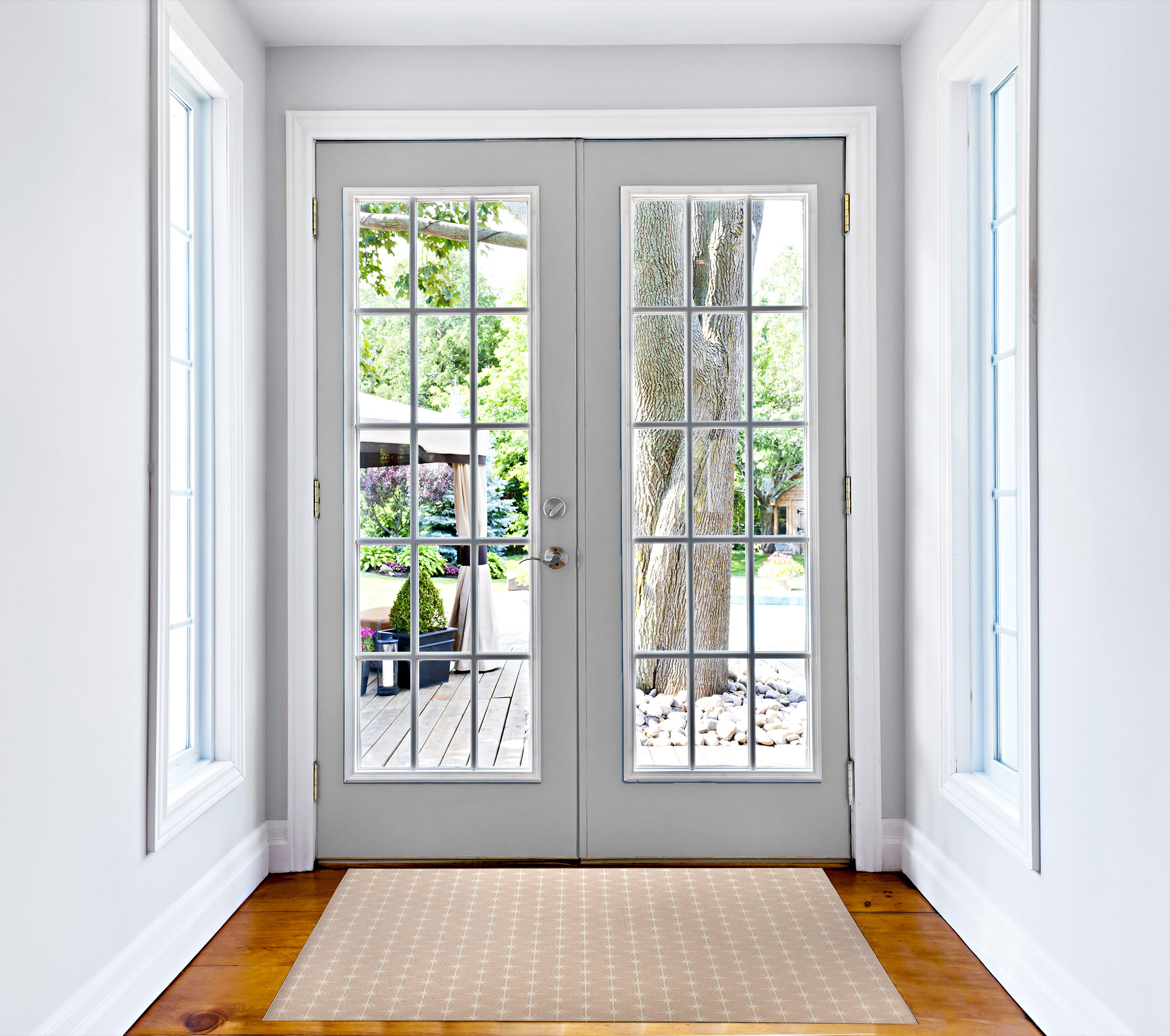 Corrigan Studio® Julyus Boho Star Phases Indoor Door Mat | Wayfair