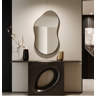Wrought Studio™ Irregular Unique Shaped Wall Mirror, Asymmetrical ...