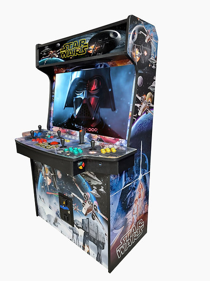 N2fun Mame/Hyperspin 4K Star Wars 4-Player Upright Arcade Game | Wayfair