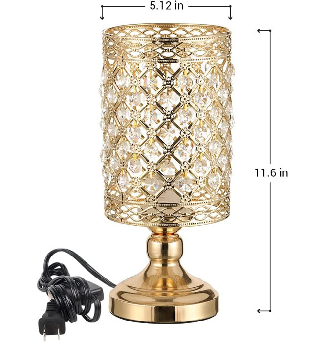 Rosdorf Park Aquil Metal Table Lamp | Wayfair