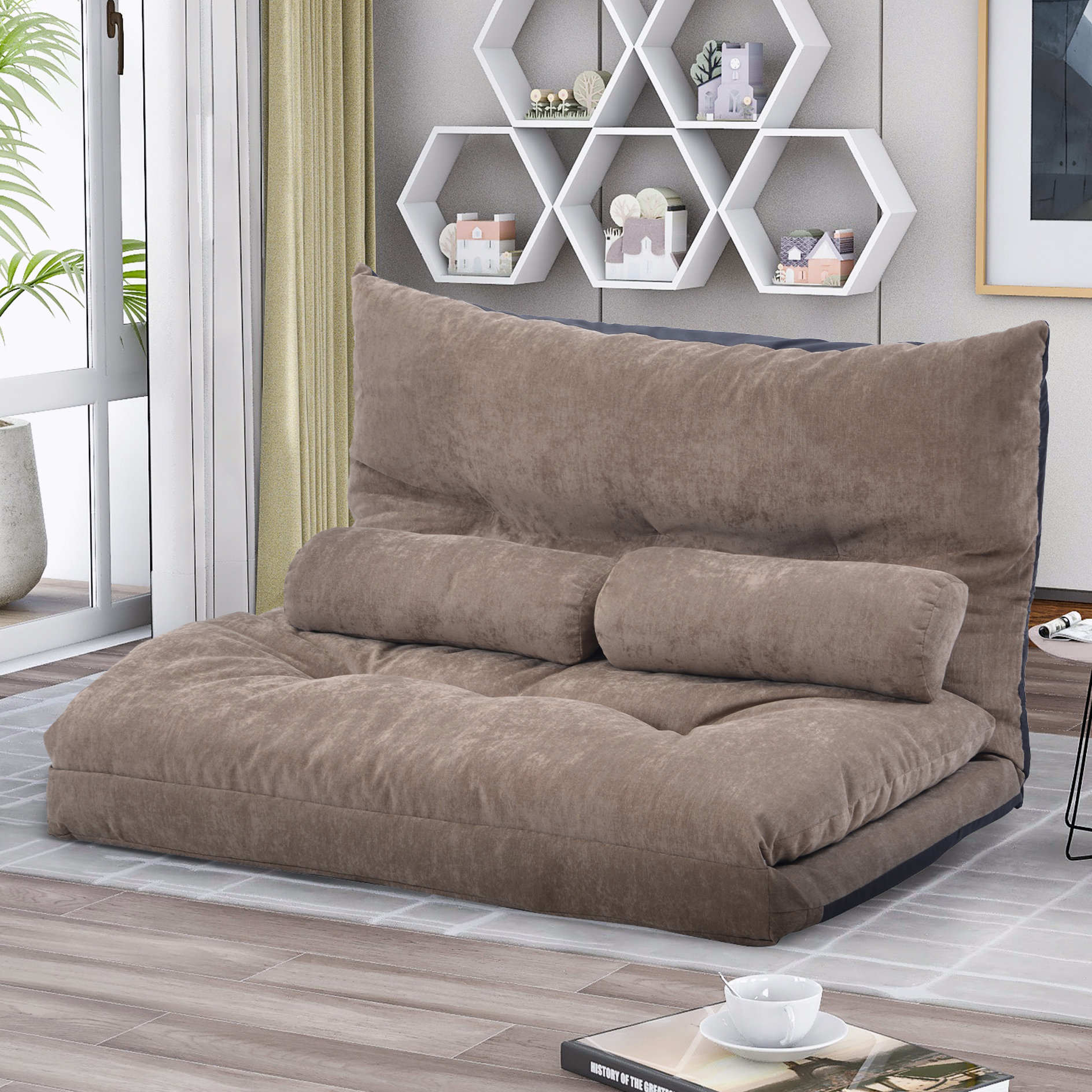 Trule Sofa Bed 5 Different Positions Adjustable Folding Futon Sofa ...