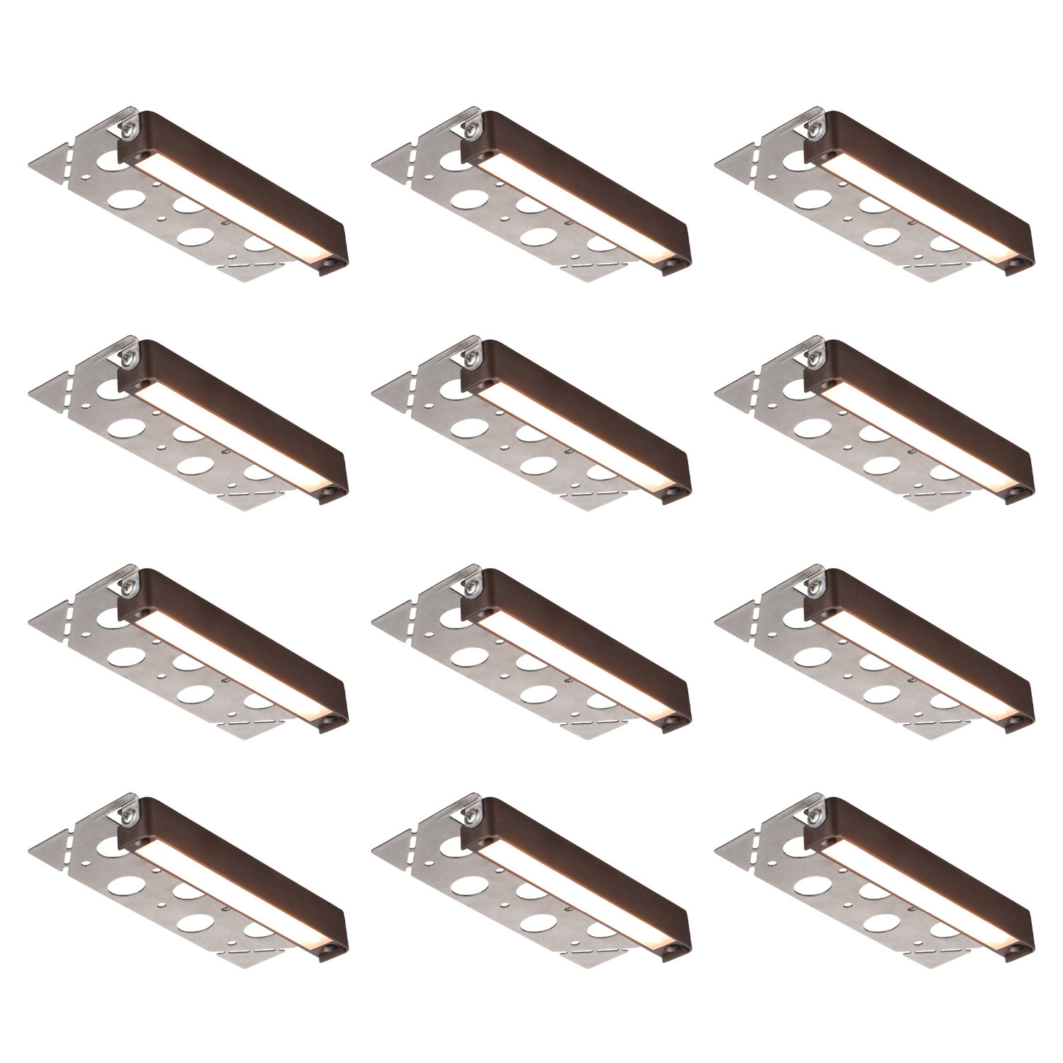 LEDVANS Led Low Voltage Hardscape Lighting, 7 Inch Retaining Wall Light ...