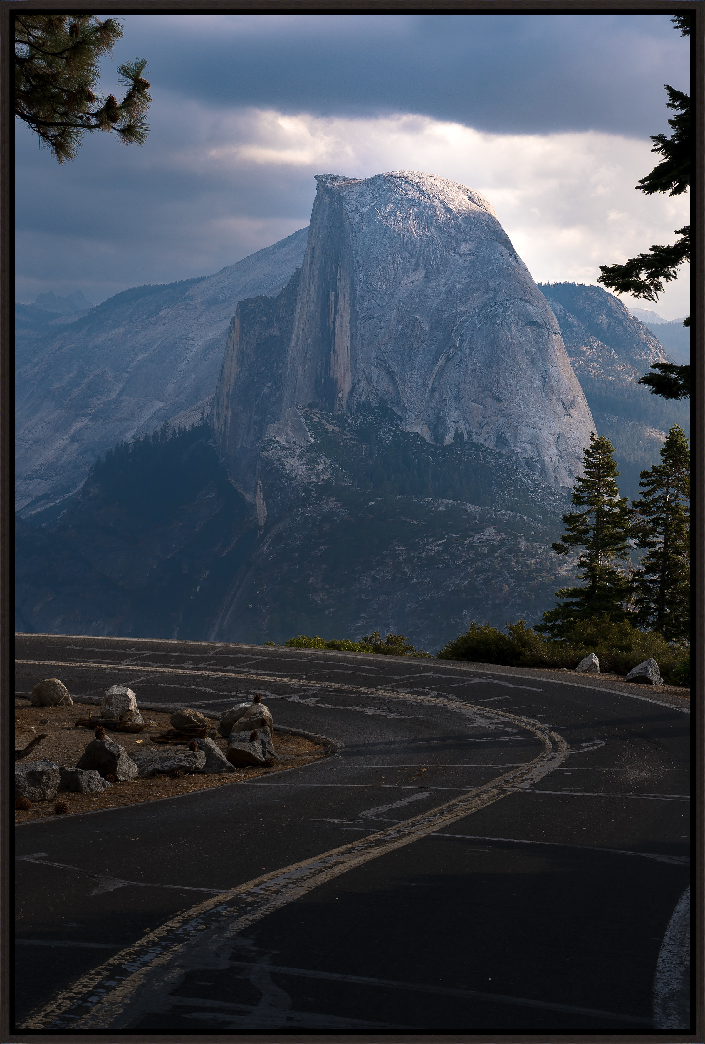 Chelsea Art Studio Glacier Point Glow by Ryan Walsh - Floater Frame ...