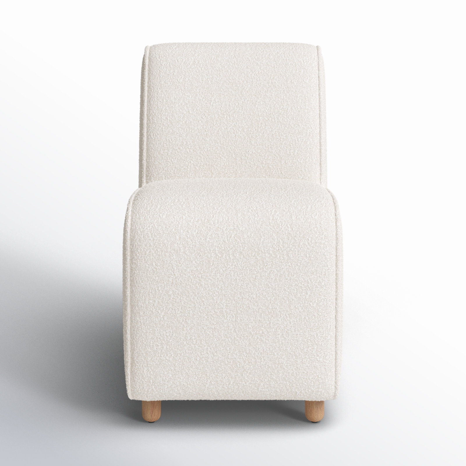 Wade Logan® Fraley Upholstered Chair in Cream | Wayfair