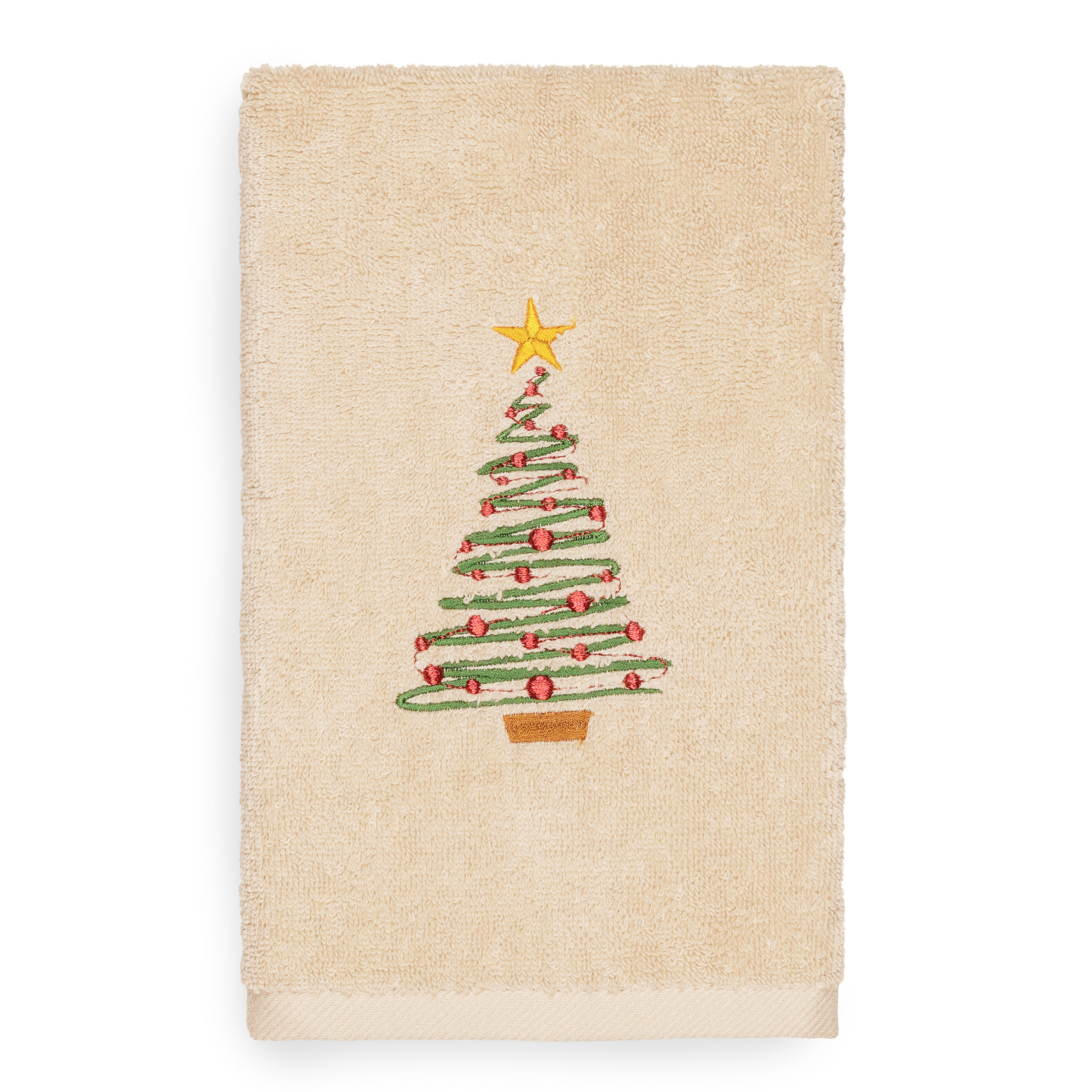 The Holiday Aisle® Joachim Tree Embroidered Luxury Turkish Cotton Hand ...