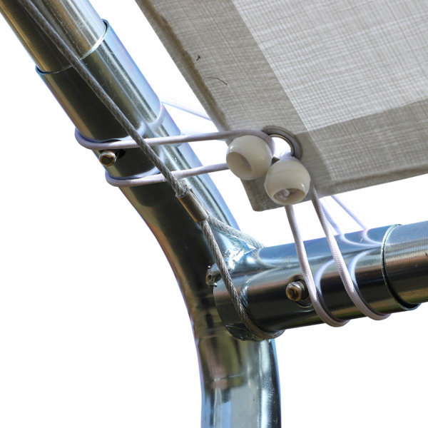 Outsunny 10'x20' Carport Heavy Duty Galvanized Car Canopy with Included ...