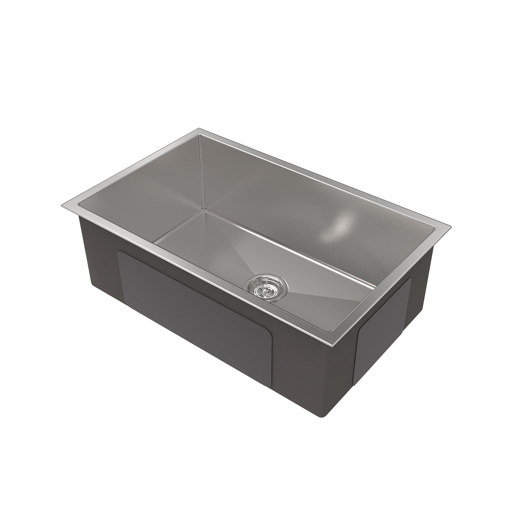 Topcraft Undermount Stainless Steel Single Bowl Kitchen Sinks | Wayfair