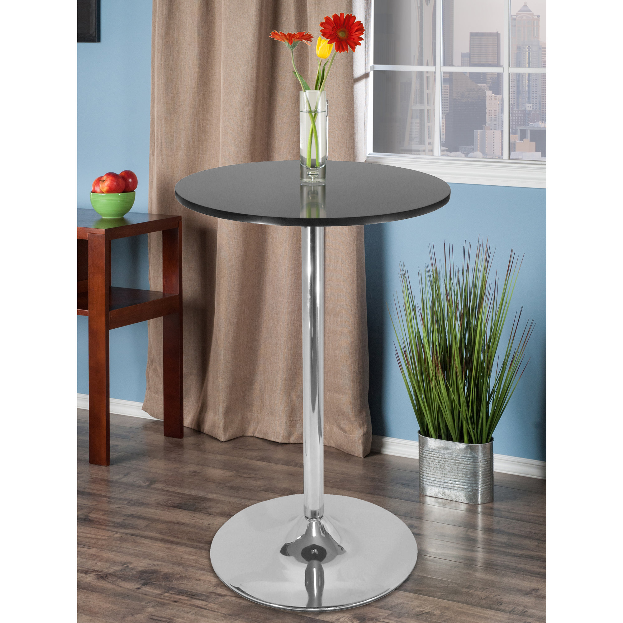 Wrought Studio Table ronde 28,74 po Trulli - Wayfair Canada
