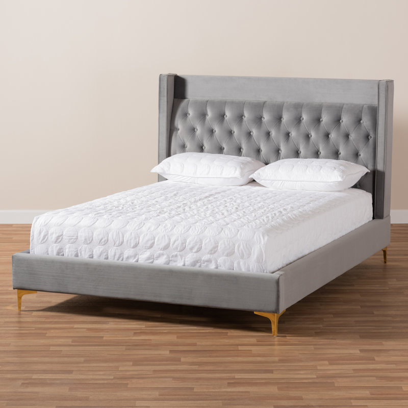 Willa Arlo Interiors Leiker Upholstered Bed & Reviews | Wayfair