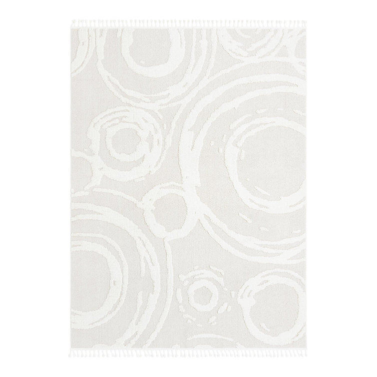 Wrought Studio Dequantae Abstract Indoor Rug & Reviews | Wayfair