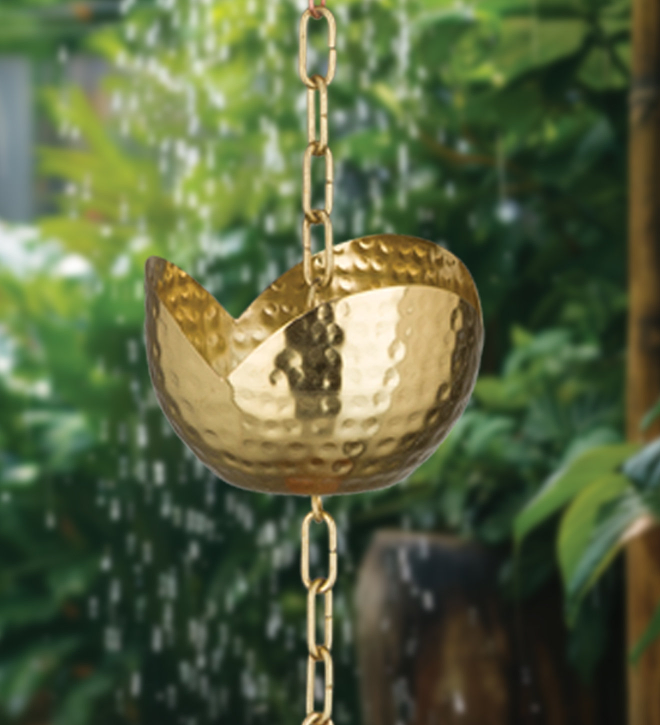 Regal Art & Gift Rain Chain - Flowers | Wayfair