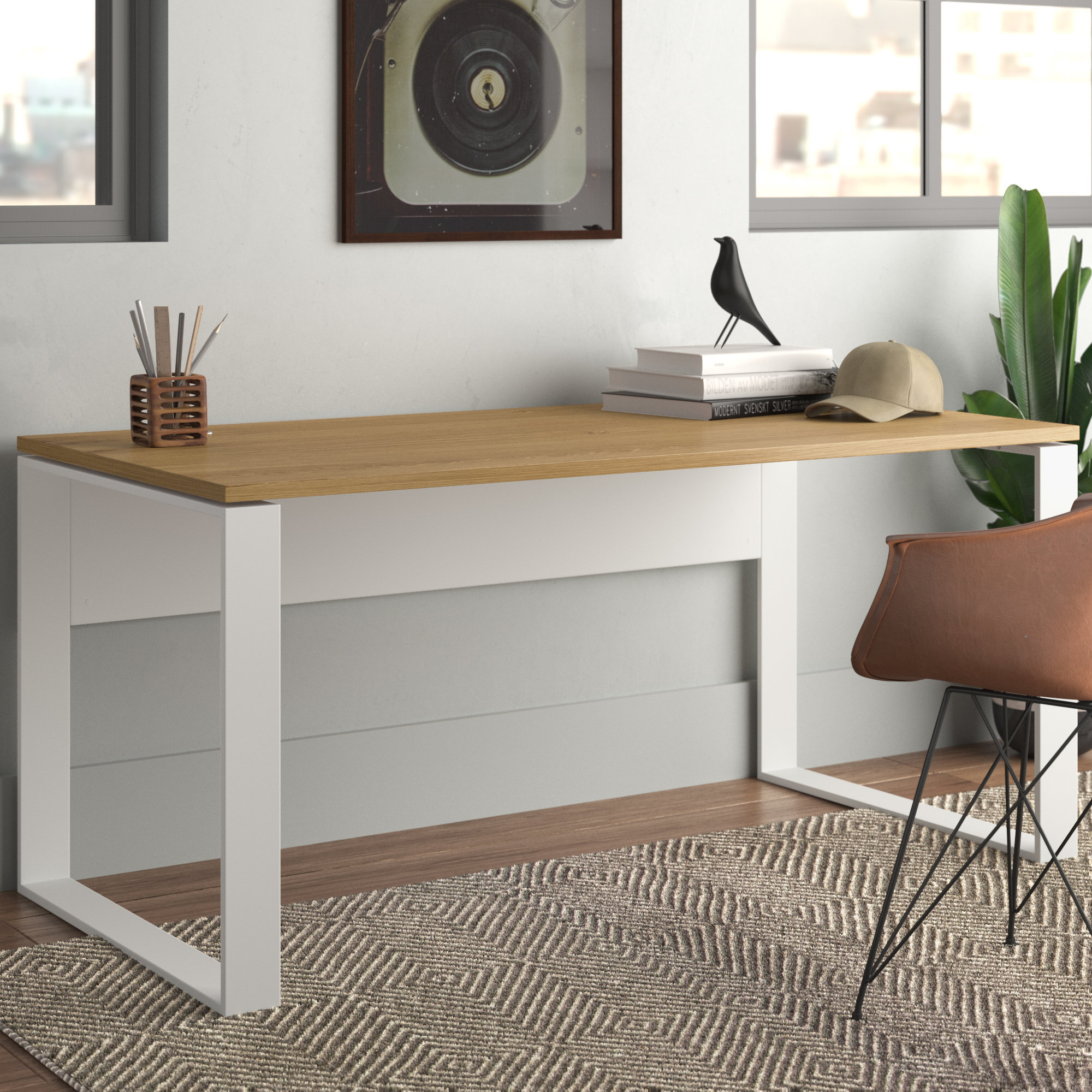 Hashtag Home Calder Desk & Reviews | Wayfair.ie