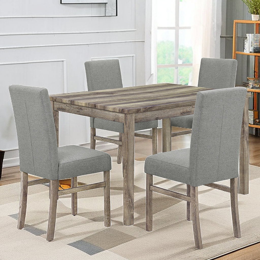 Gracie Oaks 5-piece Dining Table Set & Reviews - Wayfair Canada