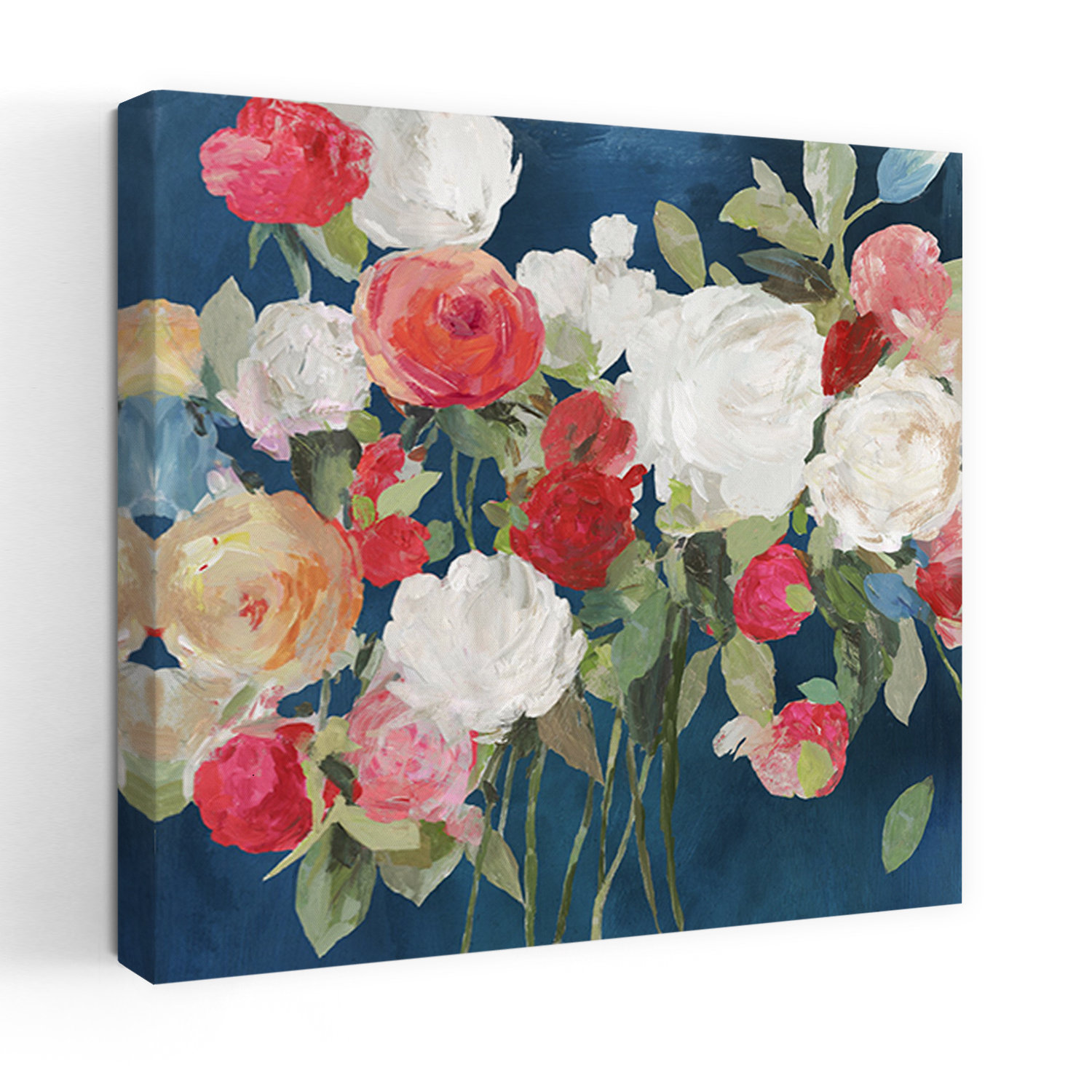 Red Barrel Studio® Night. Red. White. Bold Delicate Romantic Nature ...