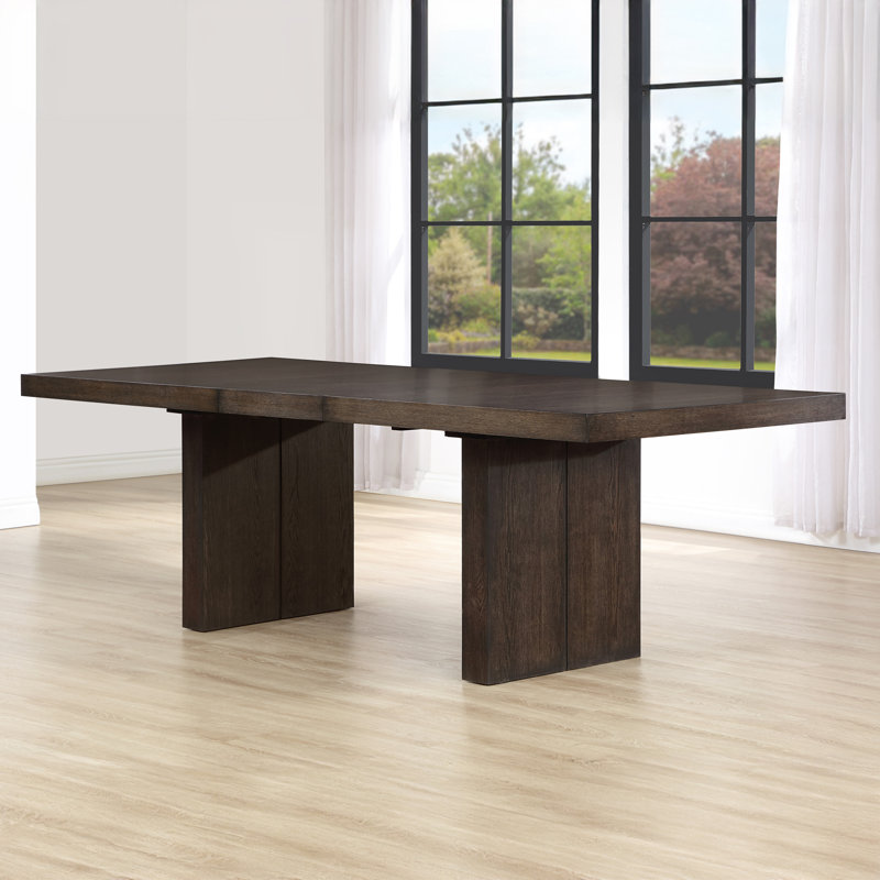 AllModern Regan 78-96" Extendable Dining Table & Reviews | AllModern