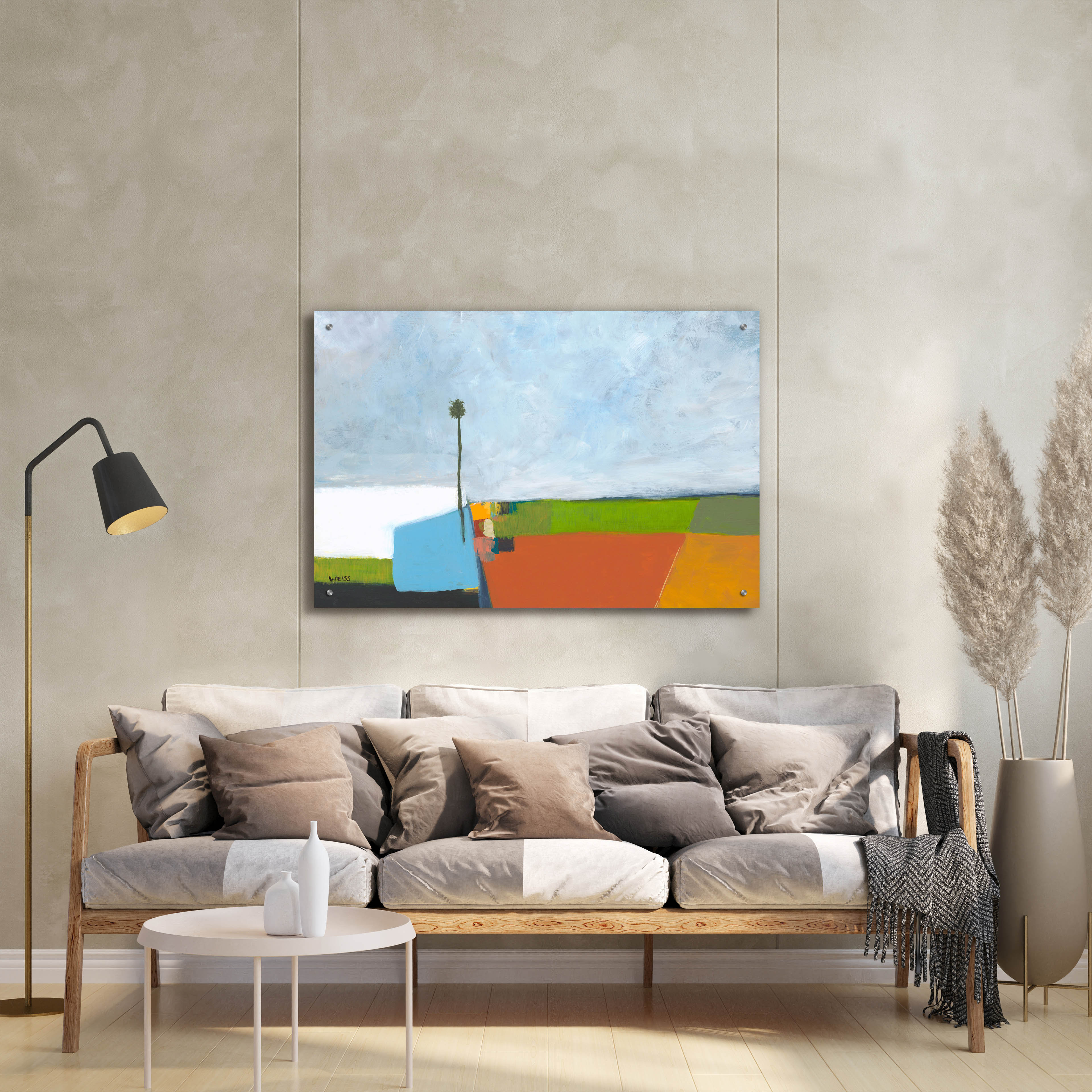 Wrought Studio™ 'Under A Stormy Sky' by Jan Weiss Acrylic Glass Wall ...